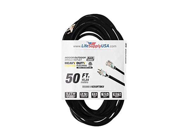 Click here for 50 ft extension cord 14/3 sjtw with lighted end -... prices