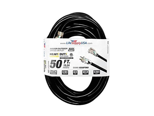 Click here for 50 ft extension cord 10/3 sjtw with lighted end -... prices