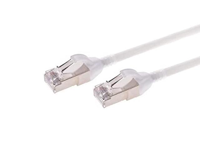 Click here for Monoprice Cat6A Ethernet Patch Cable - 5 Feet - Wh... prices