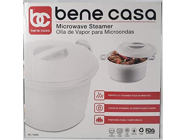 Click here for bene casa bc-14840 microwave rice/pasta cooker. prices