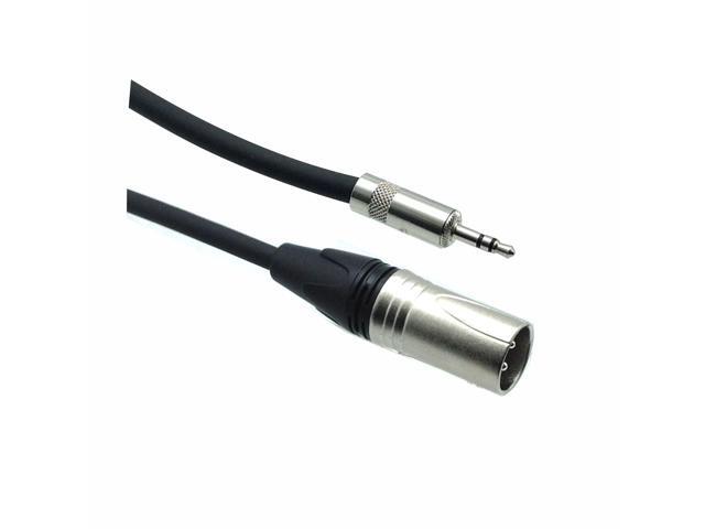 Click here for 3.5mm Male to XLR Male Balanced Microphone Cable prices