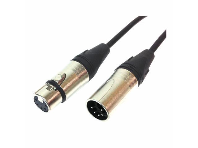 Click here for AMERICAN RECORDER 5 Pin  5 Conductor DMX Cable prices