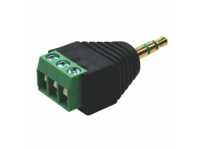 Click here for 3.5mm TRS Male to Screw Terminal Adapter prices