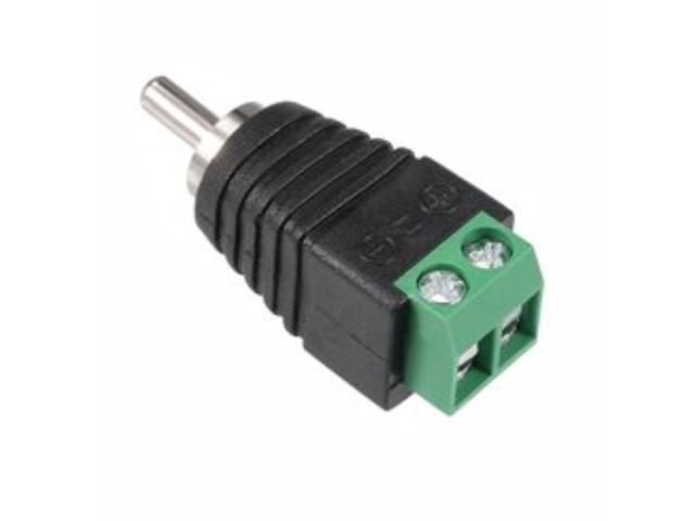 Click here for RCA Male to Screw Terminal Adapter prices