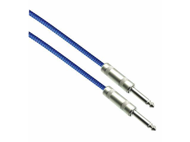 Click here for BLACK/NEON BLUE Designer Series Guitar Cables - 1/... prices