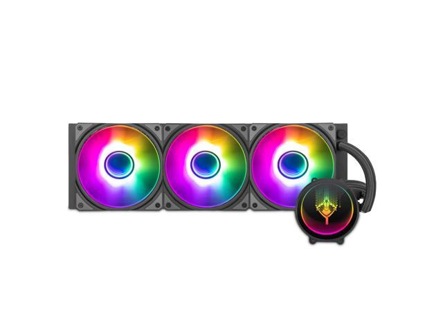 Click here for Yeyian VATN Series - 360mm AIO ARGB Liquid Cooler... prices