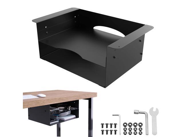 Click here for Under desk storage Metal Shelf Double Layer Design... prices