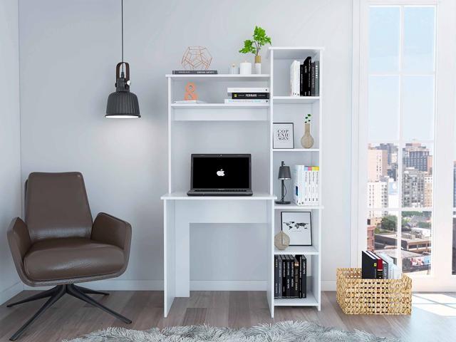 FM FURNITURE Nashville Desk w/Shelving