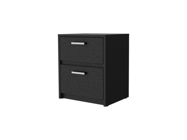Click here for Myrtle 2 Drawers Nightstand  Bedside Table with Me... prices