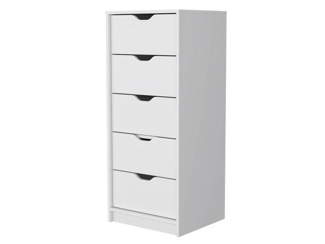 Click here for Dillon 5 Narrow Drawer Dresser  Tall Chest of Draw... prices