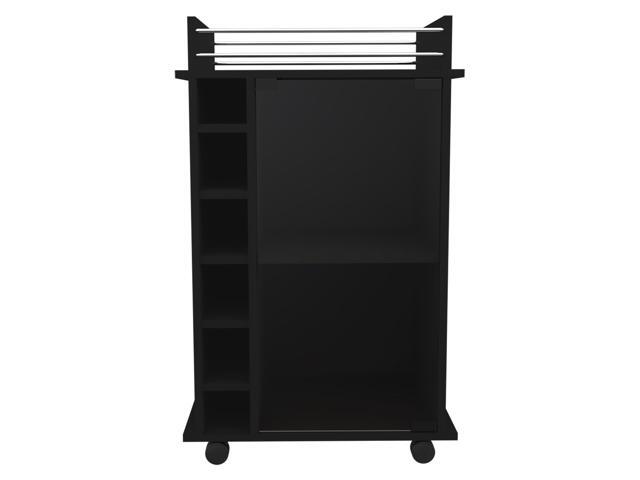 Click here for Vegas Bar Cart  Two Tier Cabinet With Glass Door... prices