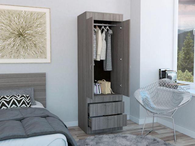 Click here for Alabama Armoire  One Large Cabinet  Two Drawers prices