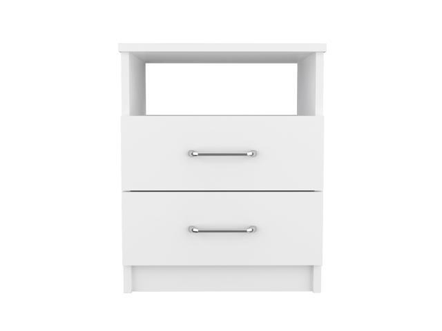 Click here for Oklahoma Nightstand Two Drawers  One Shelf prices