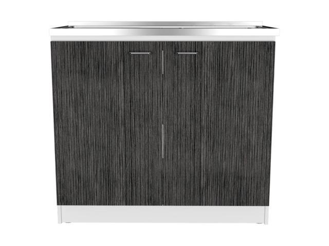 Click here for Oklahoma Utility Sink  Double Door Cabinet  Alumin... prices