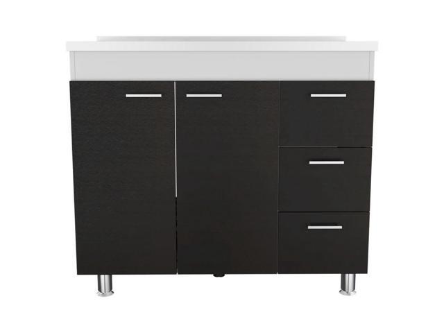 Click here for Darien Base Cabinet  Double Door Cabinet  Three Dr... prices