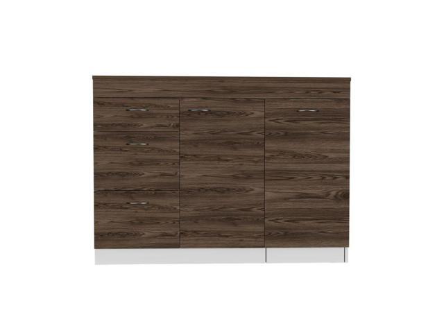 Click here for Joliet Kitchen Base Cabinet  Three Drawers  Two In... prices