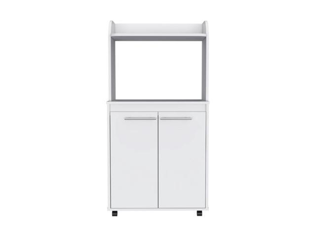 Click here for Rockford Kitchen Cart  Open Shelf  Double Door Cab... prices
