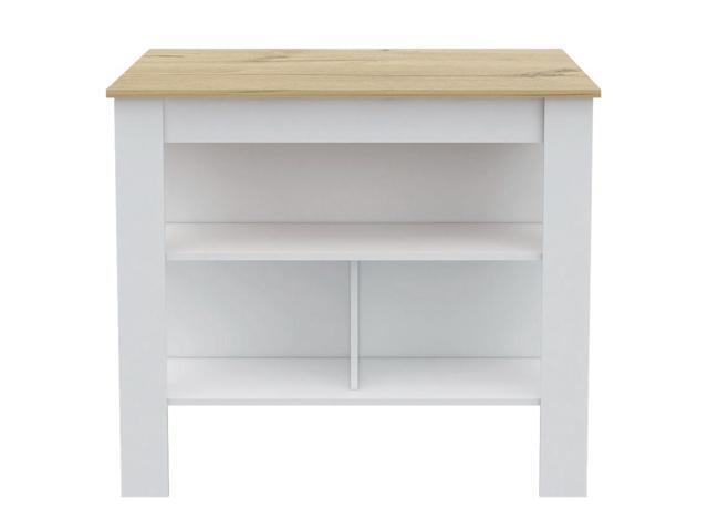 Click here for Brooklyn Kitchen Island  Three Concealed Shelves prices