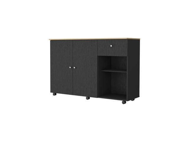 Click here for Chico Kitchen Island  Two Concealed Shelves  Two D... prices