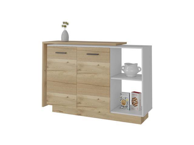 Click here for Aspen Kitchen Island  Two Concealed Shelves  Three... prices
