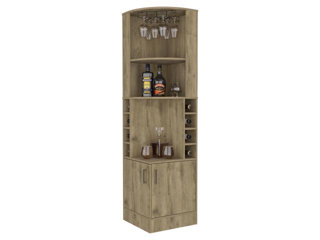 Click here for Seattle Bar Cabinet  Eight Bottle Cubbies  Two Lar... prices