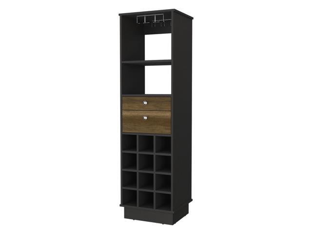 Click here for Hype Bar Cabinet  Twelve Built-in Wine Rack  Two D... prices