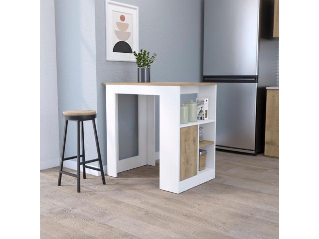 Click here for FM FURNITURE Culver Kitchen Island with Storage Sh... prices