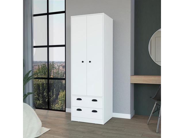 Click here for FM FURNITURE Denton Armoire with 2-Drawers and Han... prices