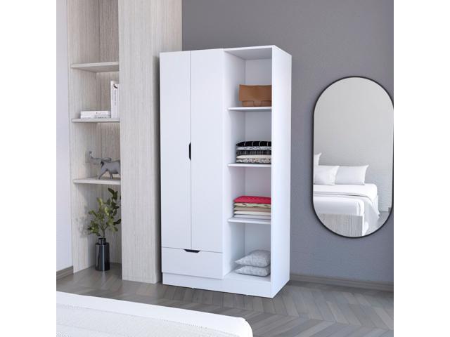 Click here for FM FURNITURE Redmond Armoire with Single Drawer  4... prices