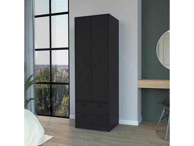 Click here for FM FURNITURE Denton Armoire with 2-Drawers and Han... prices