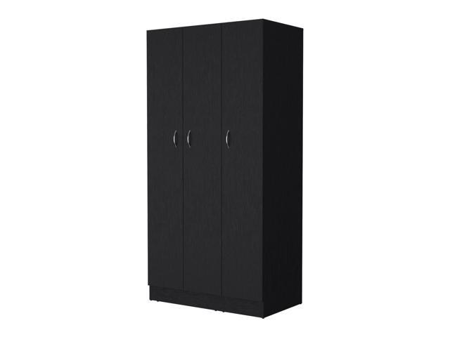 Click here for Casper Wardrobe with 2-Drawers  Hanging Rod and 3-... prices