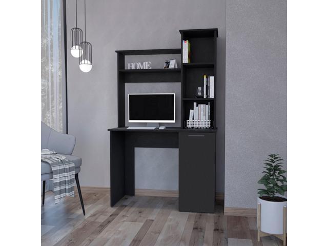 Click here for Rumford Computer Desk with Hutch and 3-Tier Storag... prices