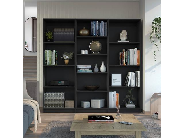 Click here for Pinedale 3 Piece Living Room Set with 3 Bookcases... prices