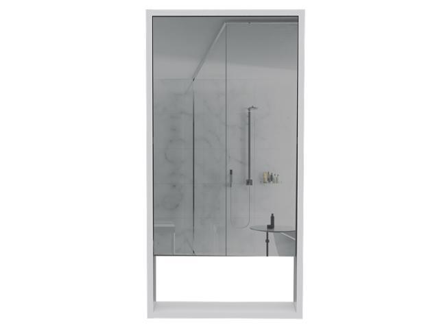 Click here for Modesto  Medicine Cabinet  With An Open Shelf  and... prices