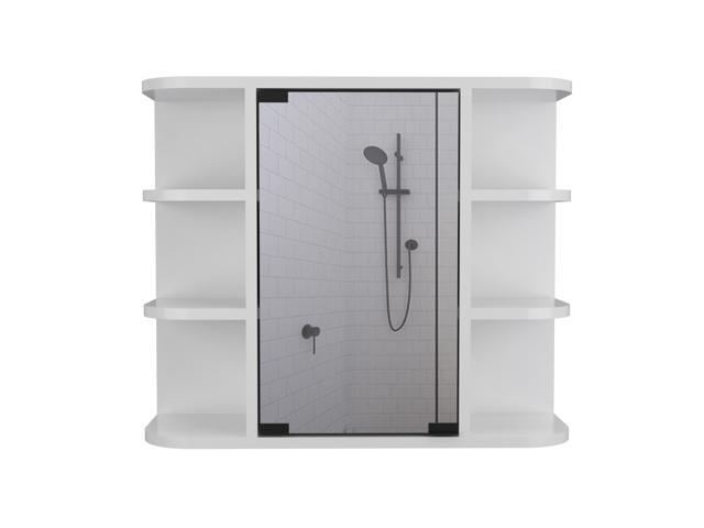 Click here for Valdez  Medicine Cabinet With 6 shelves  and A Mir... prices