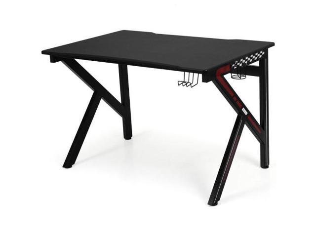 Click here for K-Shaped Gaming Desk with Cup Holder Headphone prices