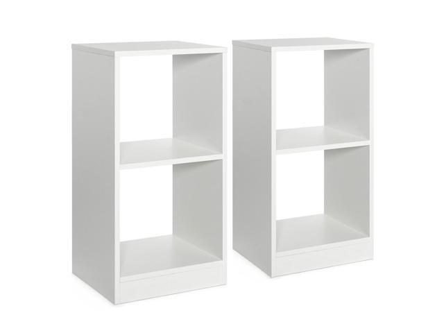 Click here for SlickBlue 2 Pieces 2-tier Bookcase Set with Anti-t... prices