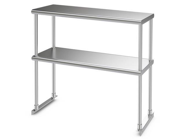 Click here for 36 x 12 Inch Kitchen Stainless Steel Overshelf wit... prices