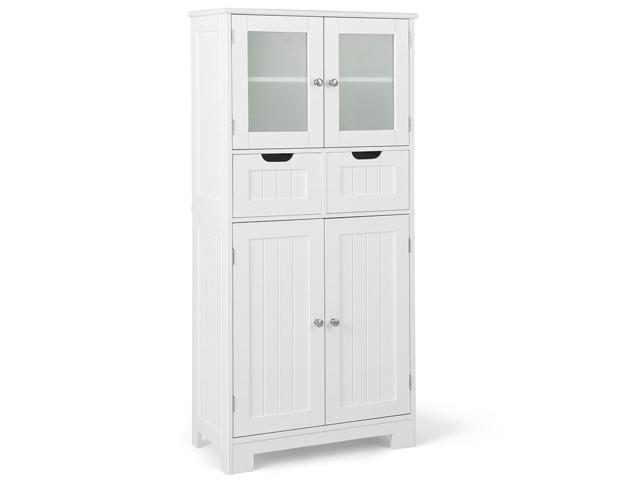 Click here for 3 Tier Freee-Standing Bathroom Cabinet with 2 Draw... prices