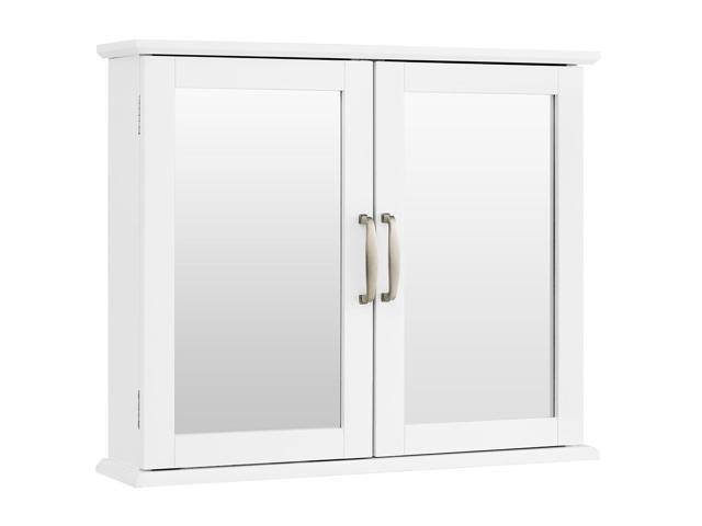 Click here for 2-Tier Bathroom Wall-Mounted Mirror Storage Cabine... prices