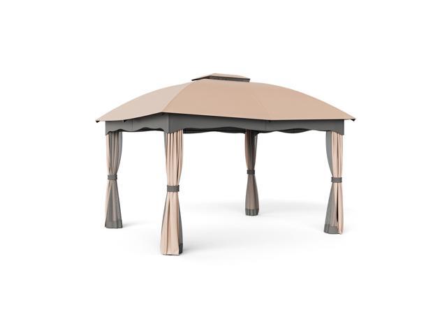 Click here for 12 x 10 Feet Patio Canopy Double Vented Heavy Duty... prices