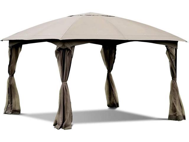 Click here for 11.5 x 11.5 Feet Fully Enclosed Outdoor Gazebo wit... prices