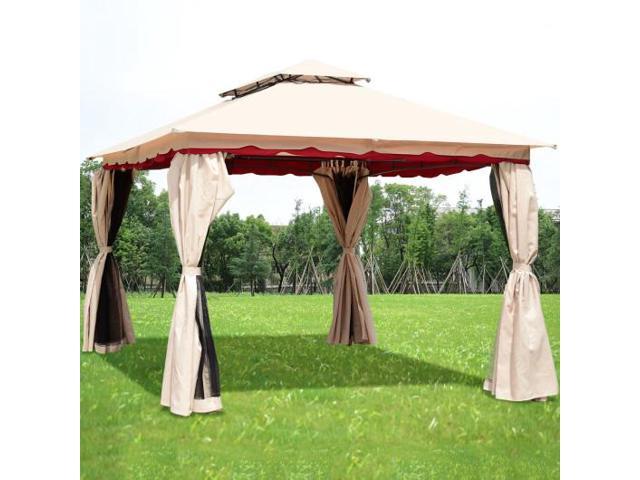 Click here for 13 x 10 Outdoor Art Steel Frame Gazebo Canopy with... prices