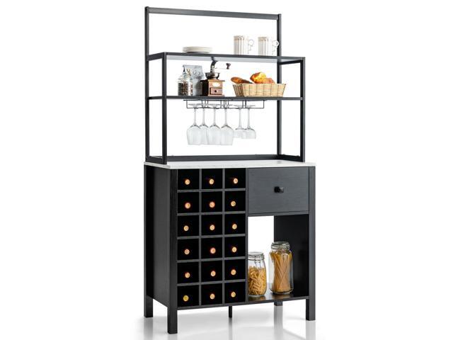 Click here for Kitchen Bakers Rack Freestanding Wine Rack Table w... prices