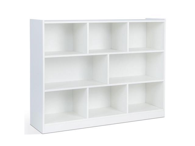 Click here for 3-Tier Open Bookcase 8-Cube Floor Standing Storage... prices