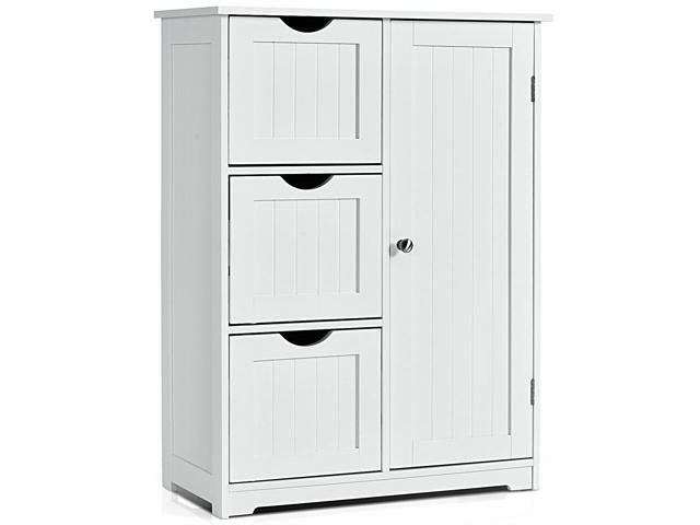 Click here for Bathroom Floor Cabinet Side Storage Cabinet with 3... prices