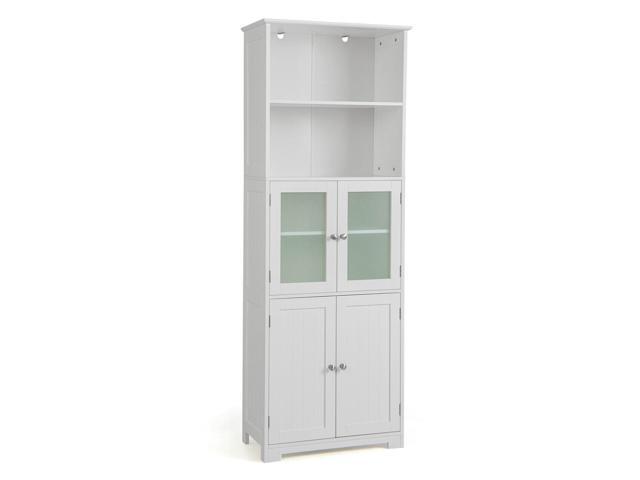 Click here for 6-Tier Freestanding Bathroom Cabinet with 2 Open C... prices