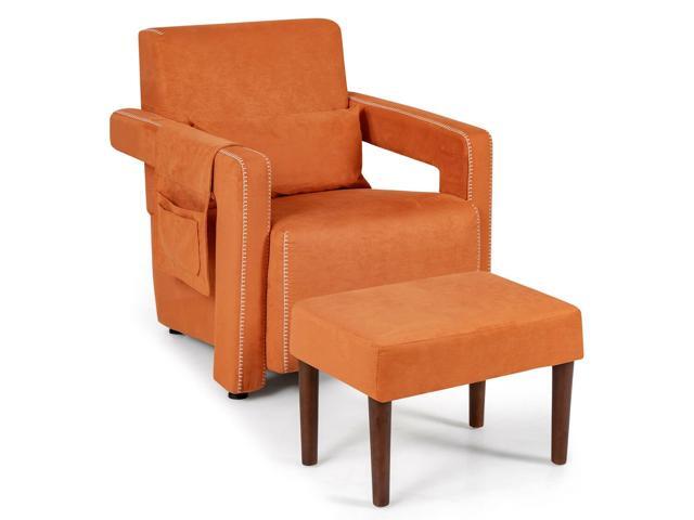 Click here for Modern Berber Fleece Single Sofa Chair with Ottoma... prices