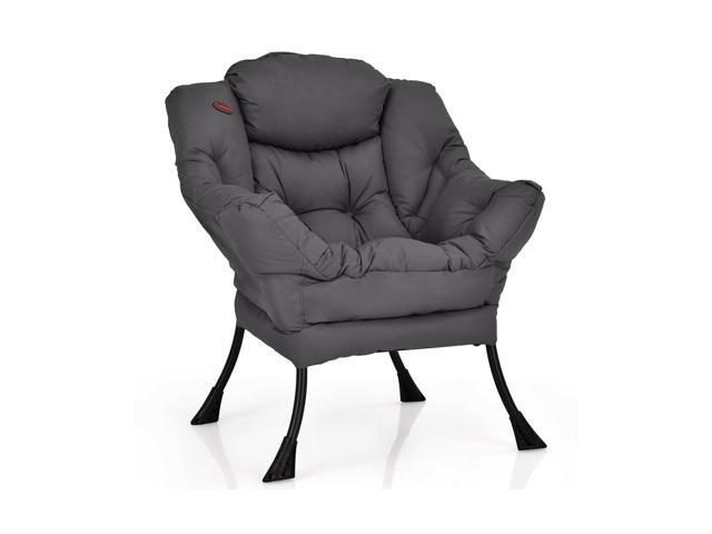 Click here for Modern Polyester Fabric Lazy Chair with Steel Fram... prices