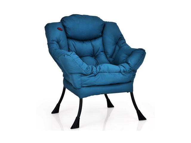 Click here for Modern Polyester Fabric Lazy Chair with Steel Fram... prices